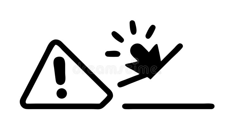 Warning Sun Glare Icon, Visibility Hazard Symbol, Vector Design ...