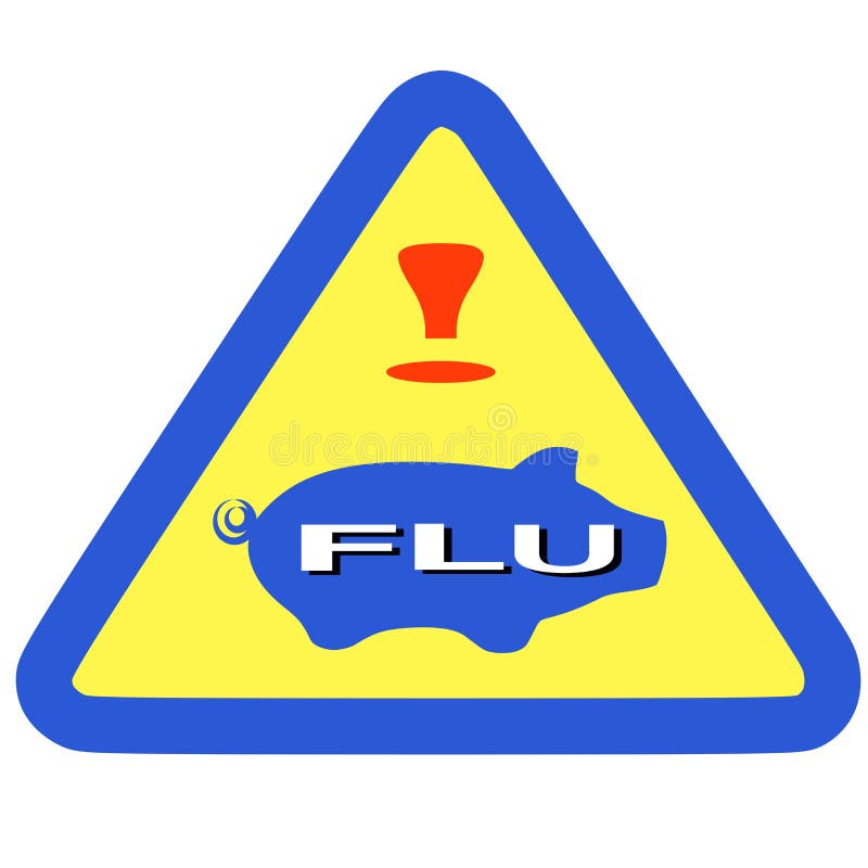 Swine flu symbol stock image. Image of head, mouth, disease - 9613555