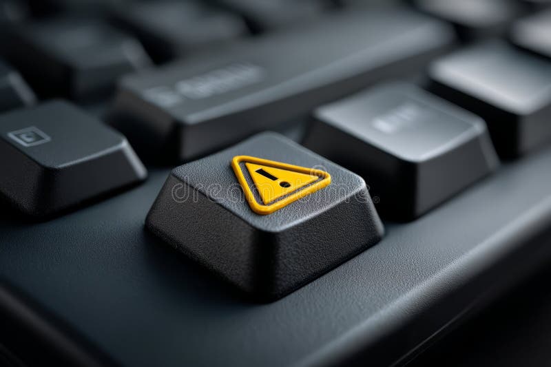 Warning Caution Keyboard Stock Illustrations – 619 Warning Caution ...