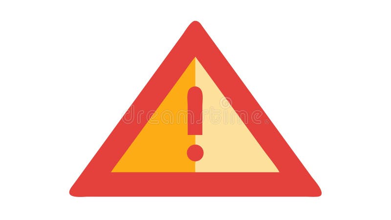 Warning Triangle Exclamation Icon, Hazard and Alert Symbol, Vector ...