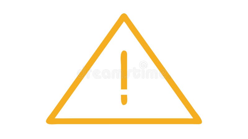 Warning Triangle Exclamation Mark Icon, Alert, Vector Design Generative ...