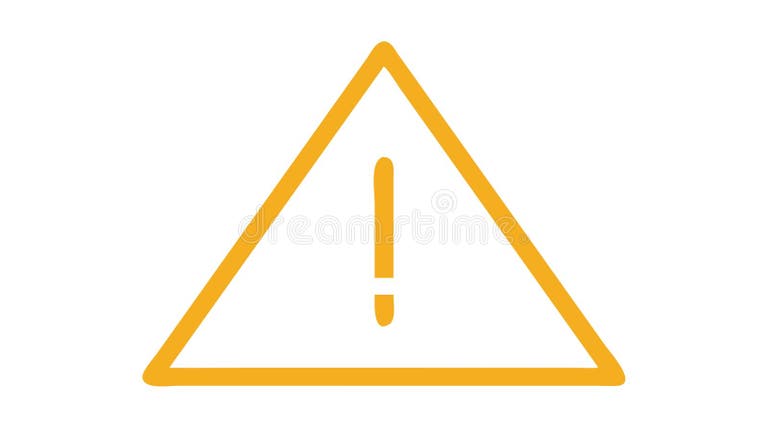 Warning Triangle Exclamation Mark Icon, Alert, Vector Design Generative ...
