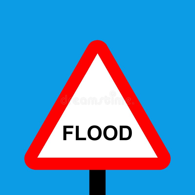 Flood Sign Clipart