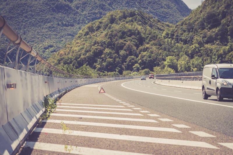 Highway Safety Barrier stock photo. Image of safety - 126717776