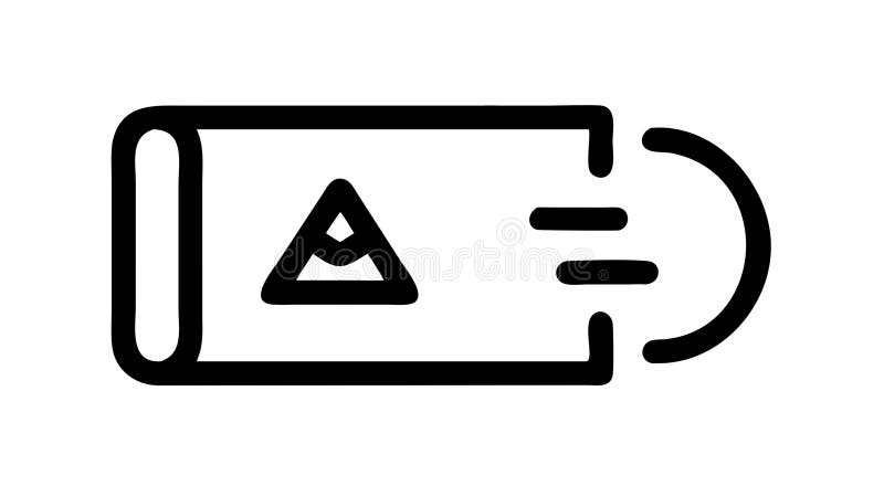 Warning Triangle with a Inside Caution Alert , Vector Design Generative ...