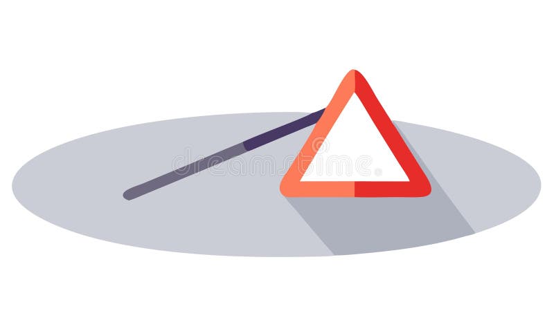 Warning Triangle Sign Icon for Caution, Vector Design Generative AI ...