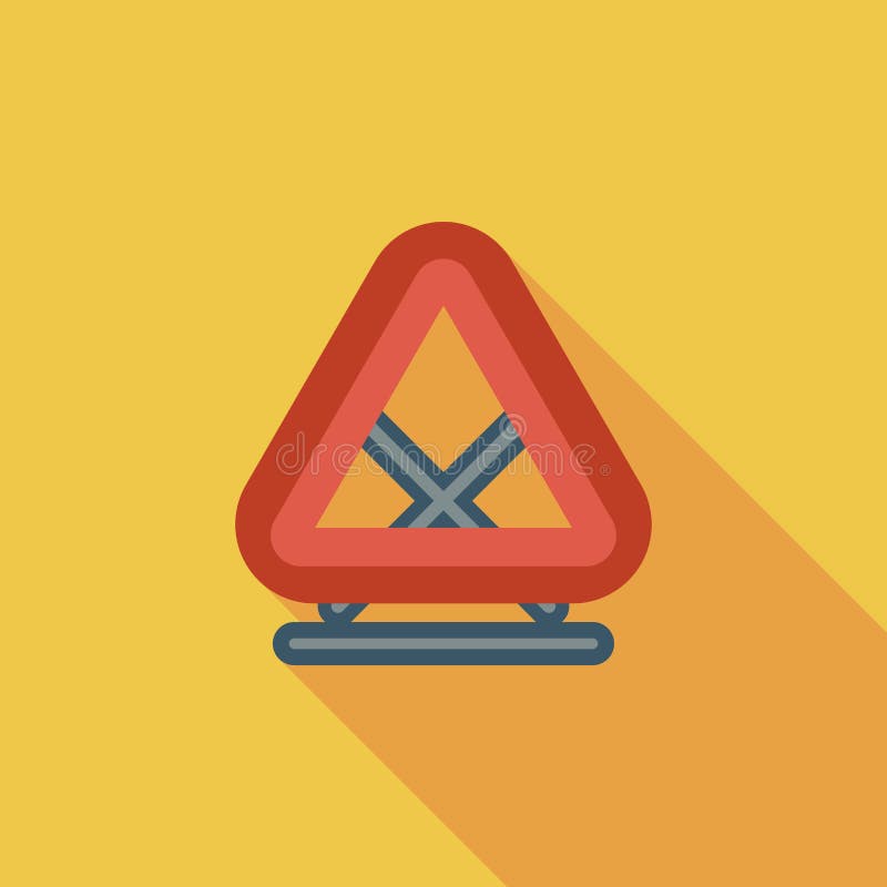 Warning - Single/two Way Traffic Sign. Black Arrow in Red Triangle ...