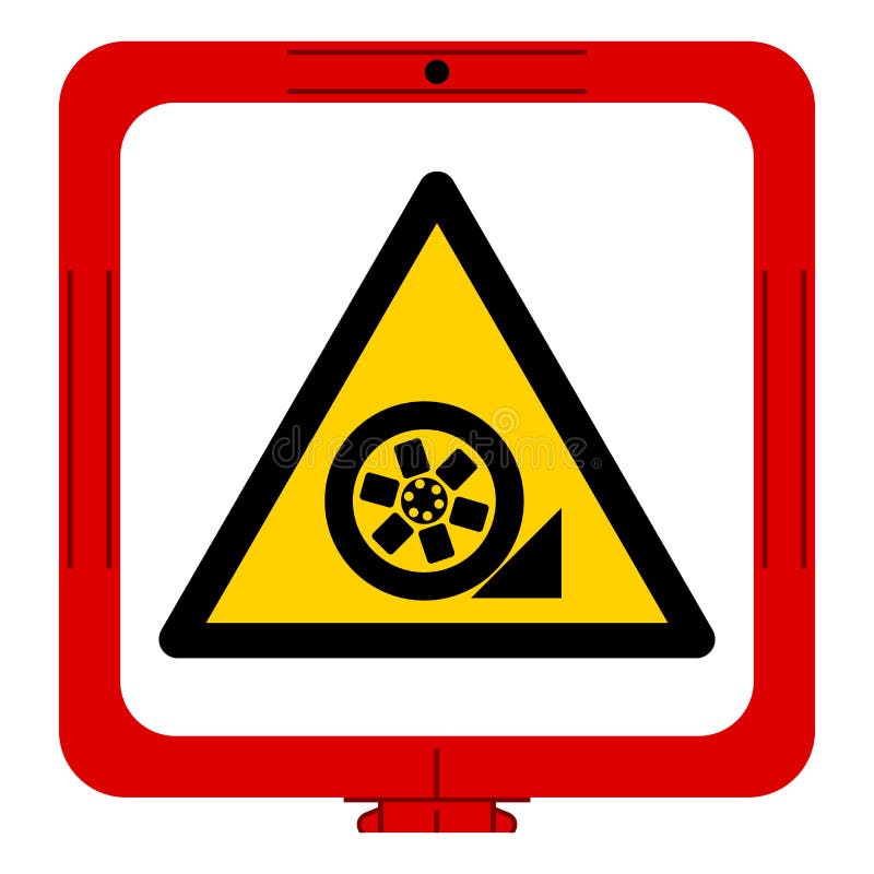 Warning Use Stopper Symbol Sign, Vector Illustration, Isolate on White ...