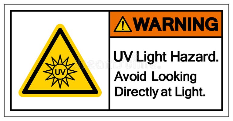 Uv Light Warning Stock Illustrations – 120 Uv Light Warning Stock ...