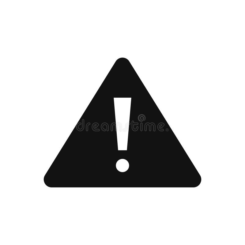 Warning Vector Icon, Attention Symbol in Modern Design Style for Web ...