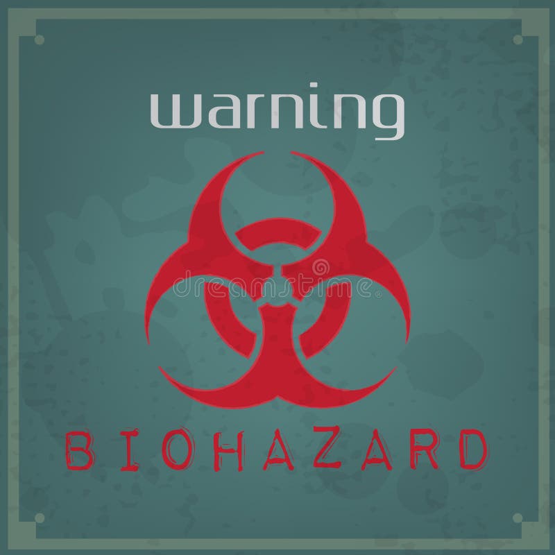 Warning Vintage Background stock vector. Illustration of dirty - 38556899