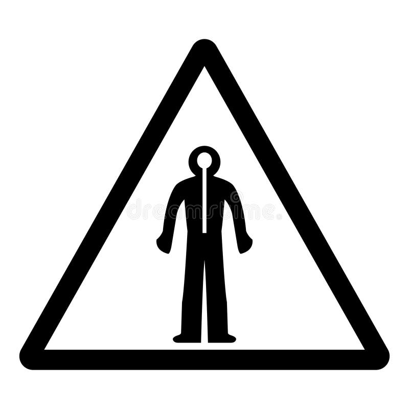 Warning Wear Thermal Suit Symbol Sign, Vector Illustration, Isolate on ...