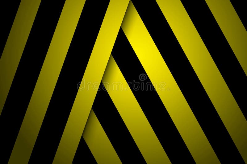 Warning Yellow Black Pattern Vector, Screensaver Stock Vector ...