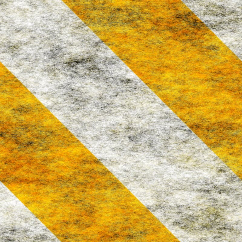 Warning Hazard Construction Stripes Sign or Symbol Texture Isolated in ...