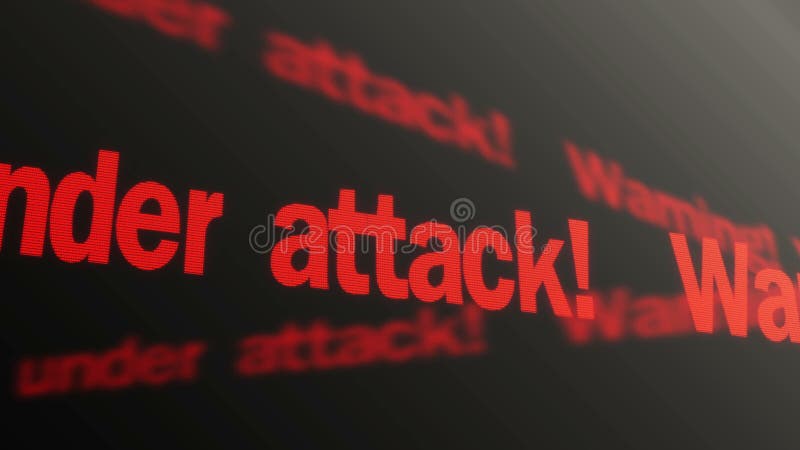 Emergency Alert. Please Stand by Stock Footage - Video of error ...