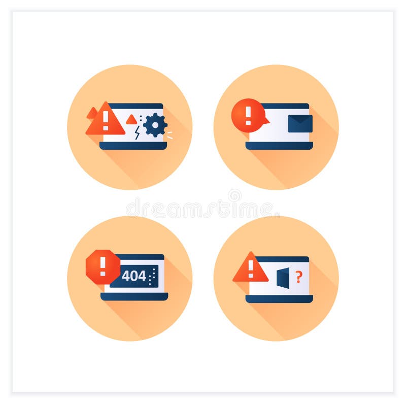 Warnings flat icons set stock vector. Illustration of pointer - 255296998 Warnings flat icons set stock vector. Illustration of pointer - 255296998