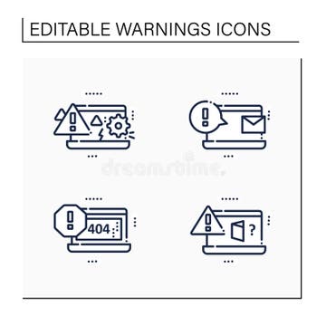 Notification Types Stock Illustrations – 285 Notification Types Stock ...