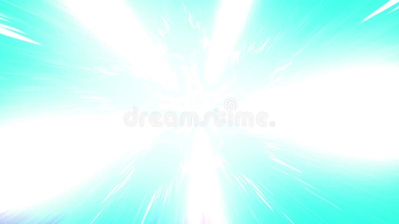 Warp Speed Space Travel Concept. Seamless Loop Wormhole Straight ...