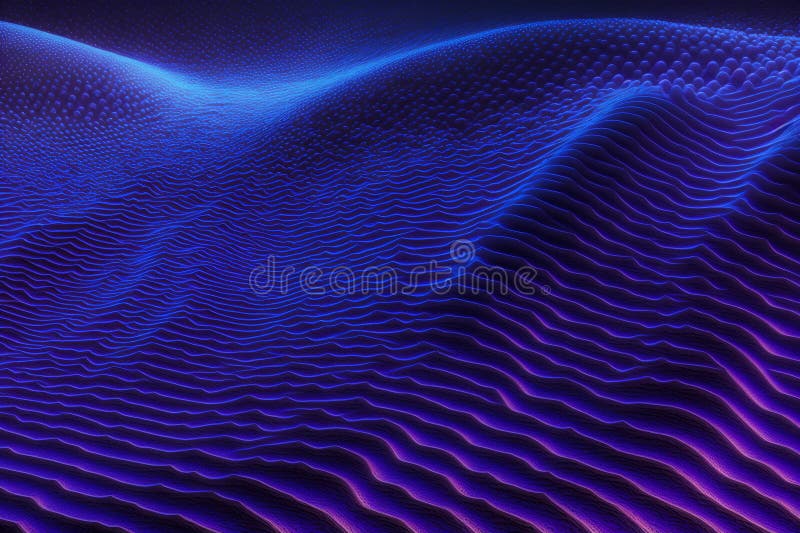 Warp Waves Background with Blue Purple Colors and Minimalist Elements ...
