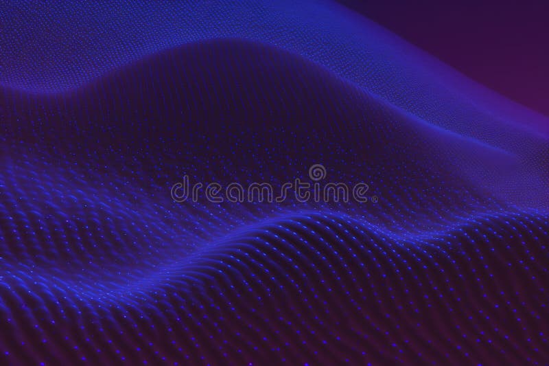 Warp Waves Background with Blue Purple Colors and Minimalist Elements ...