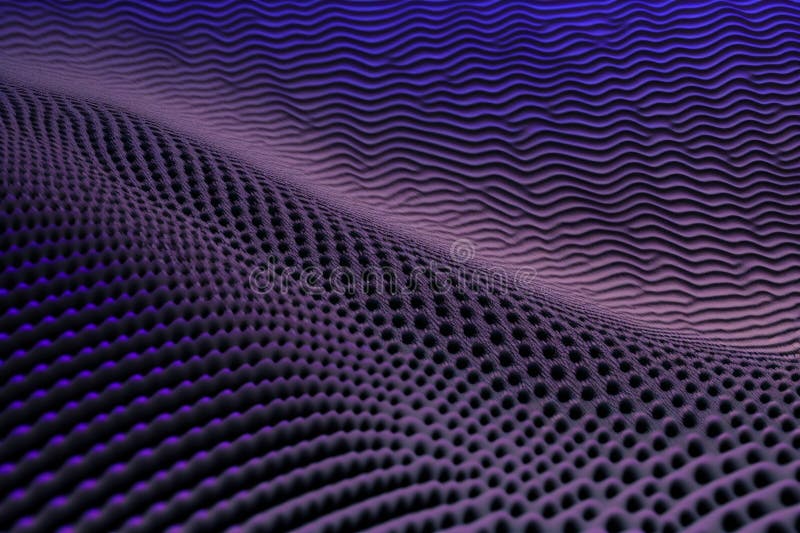 Warp Waves Background with Blue Purple Colors and Minimalist Elements ...