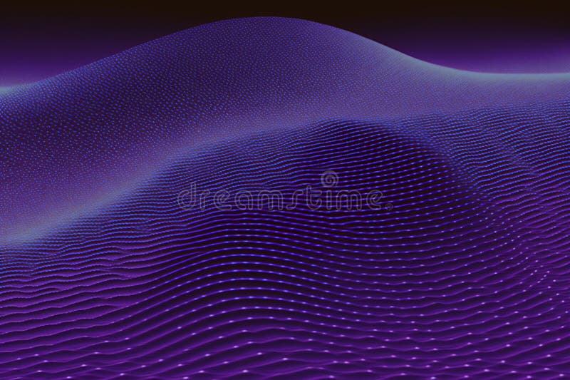Warp Waves Background with Blue Purple Colors and Minimalist Elements ...