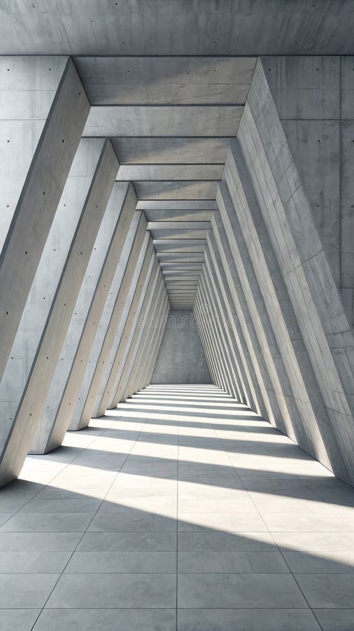 Warped Minimalist Background with Distorted 3D Design Aesthetic Stock ...