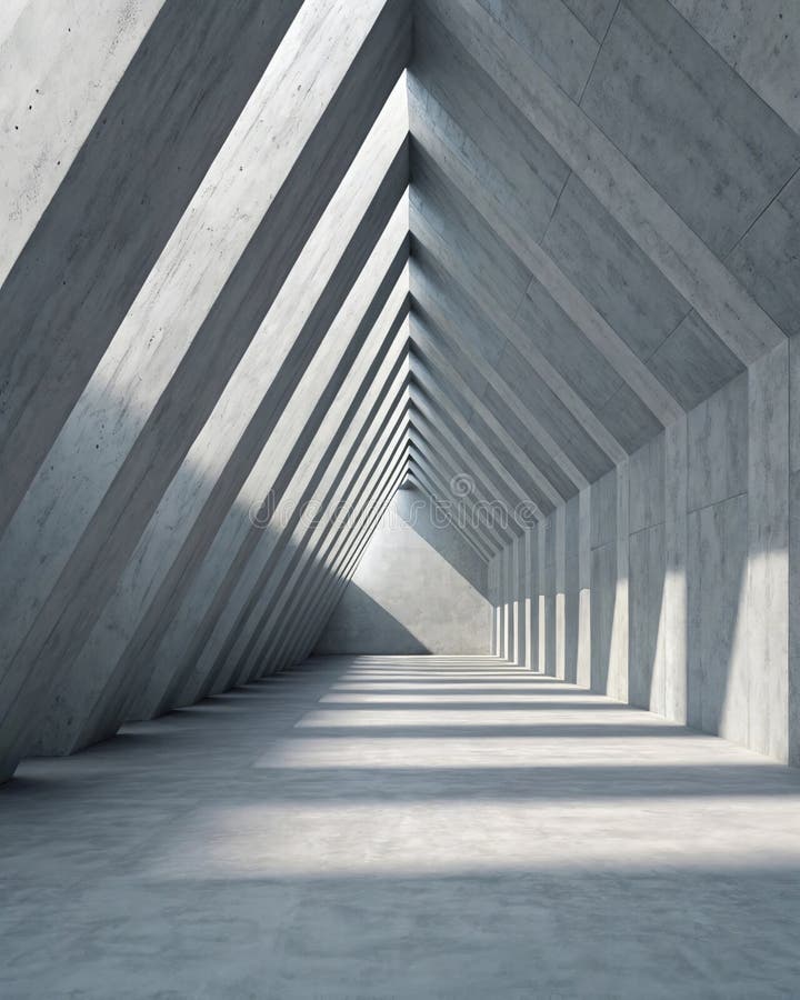 Warped Minimalist Background with Distorted 3D Design Aesthetic Stock ...