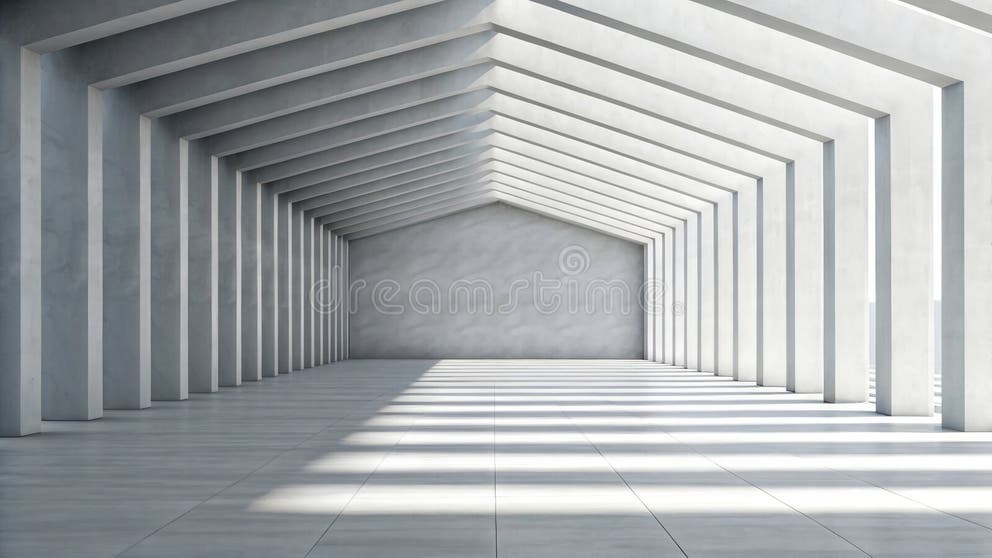 Warped Minimalist Background with Distorted 3D Design Aesthetic Stock ...