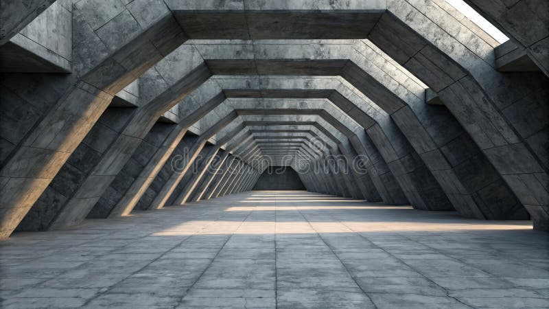 Warped Minimalist Background with Distorted 3D Design Aesthetic Stock ...