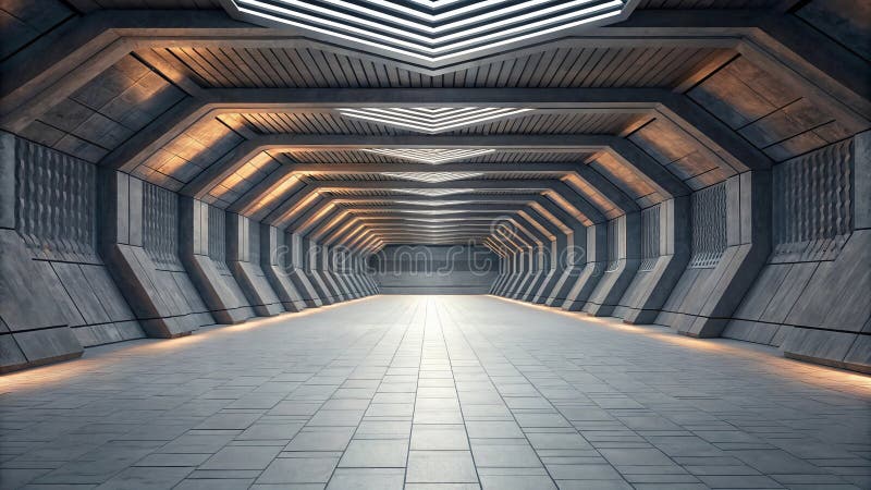 Warped Minimalist Background with Distorted 3D Design Aesthetic Stock ...