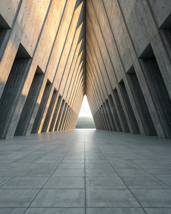 Warped Minimalist Background with Distorted 3D Design Aesthetic Stock ...