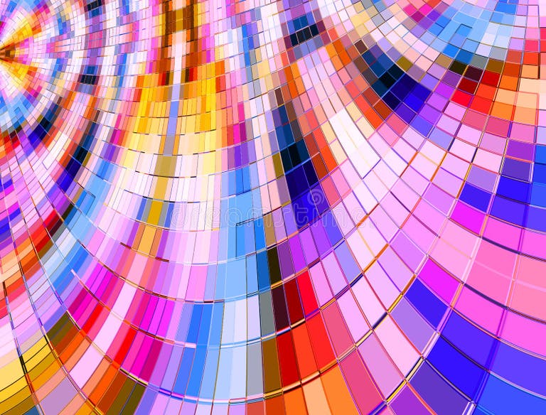 Coloured Mosaic Tiles Stock Illustrations – 282 Coloured Mosaic Tiles ...