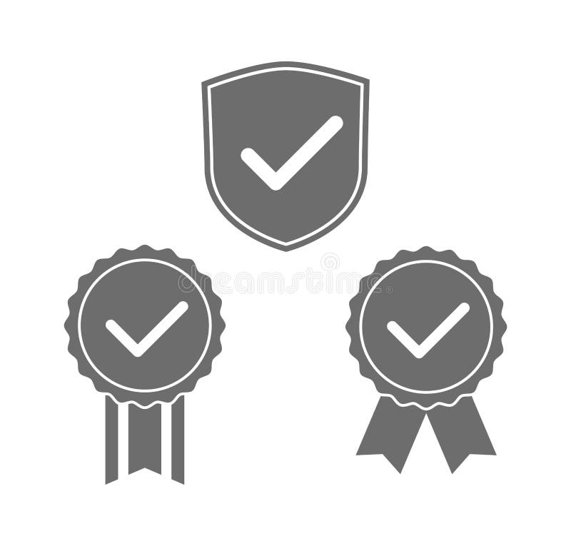 Warrantee guarantee badge stock vector. Illustration of reward - 210013850