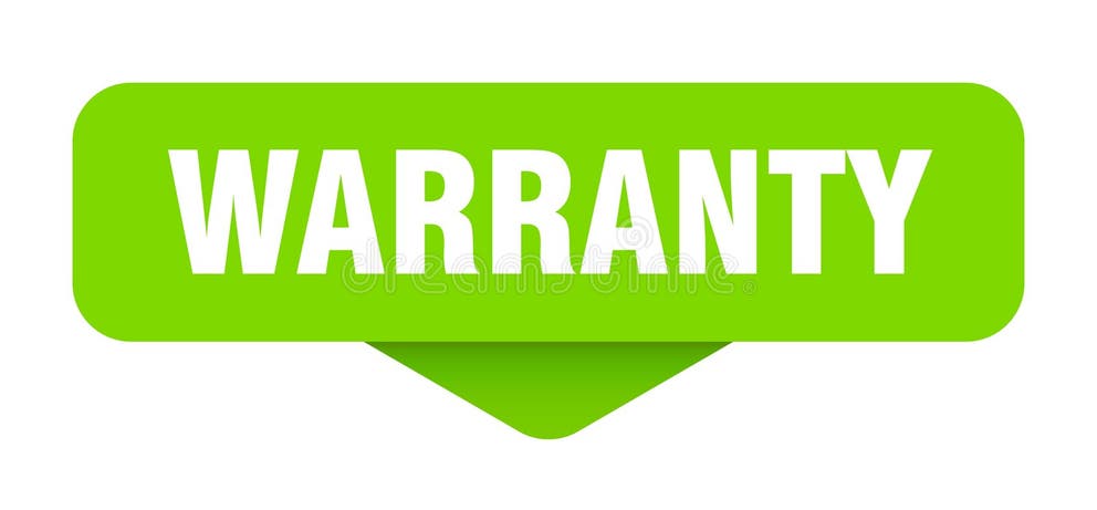 Warranty Sticker. Warranty Sign on Transparent Background Stock Vector ...