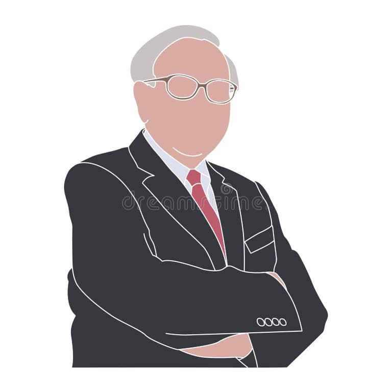 White Silhouette of a Businessman with Arms Crossed, Generic Male ...