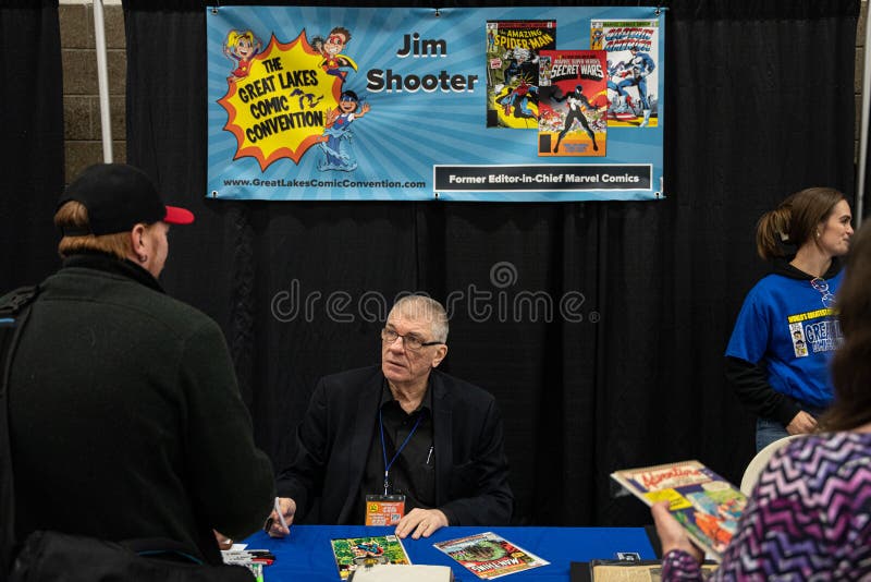 Warren, Michigan - USA - 02-26-2022: Great Lakes Comic Convention ...
