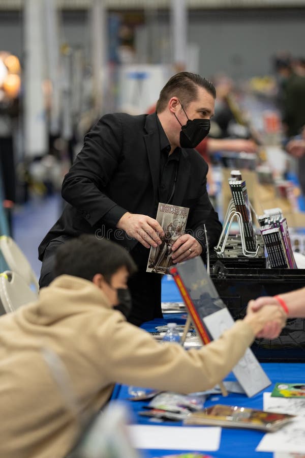 Warren, Michigan - USA - 02-26-2022: Great Lakes Comic Convention ...