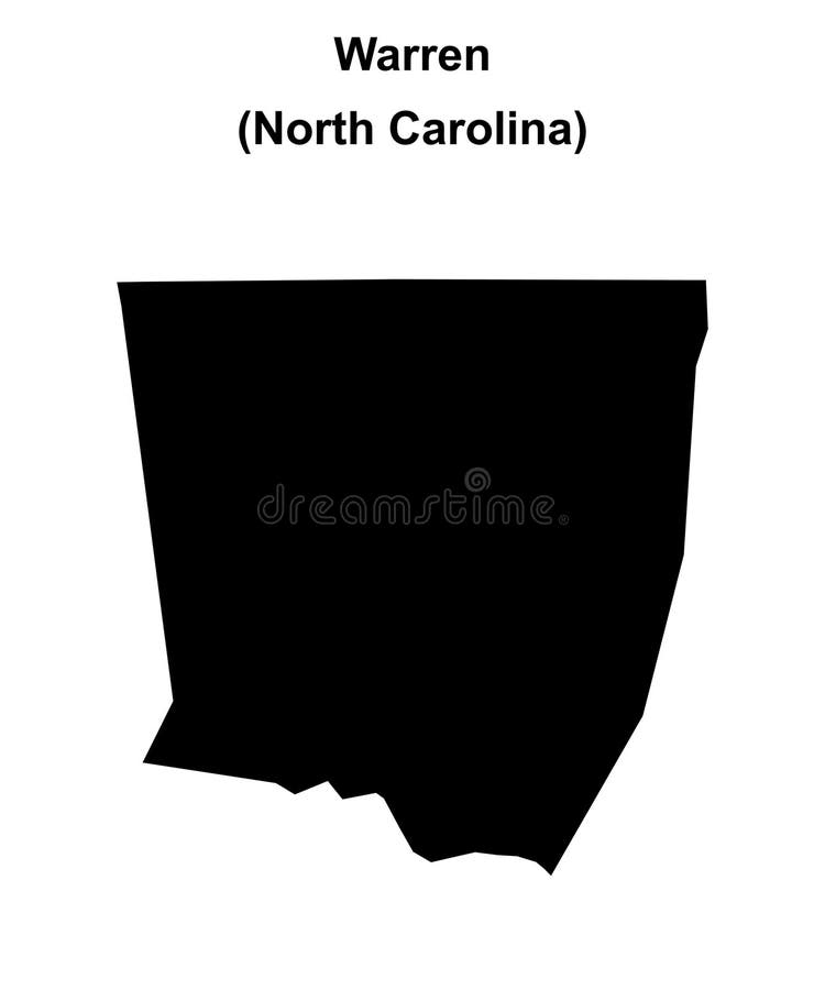 Warren outline map stock vector. Illustration of boundary - 357462032