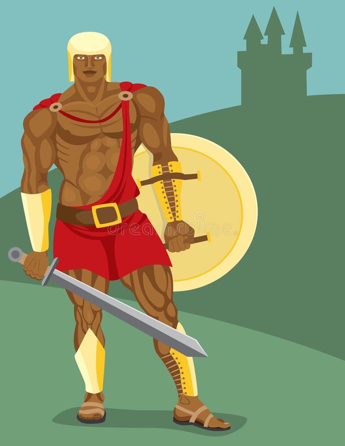 The Armor of God Warrior Jesus Christ Holy Spirit Stock Illustration ...