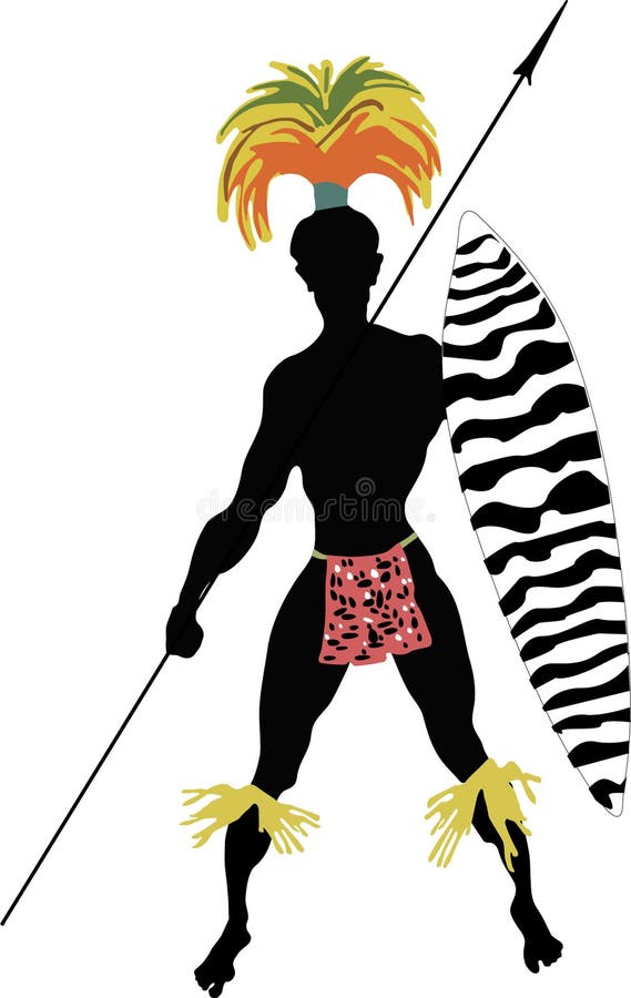 African Warrior Stock Illustrations – 2,876 African Warrior Stock ...
