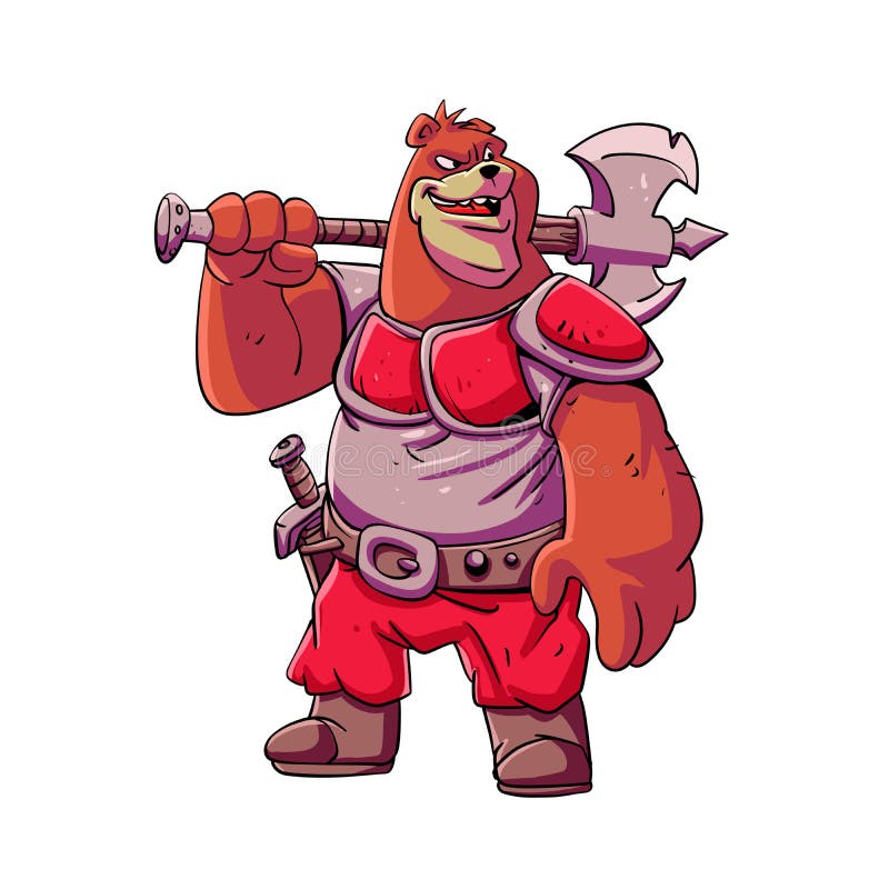 MMA fighter bear stock vector. Illustration of isolated - 69939784