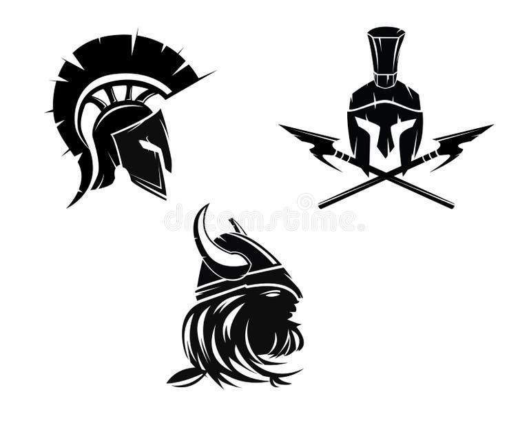 Ancient Warrior Heads Stock Illustrations – 59 Ancient Warrior Heads ...