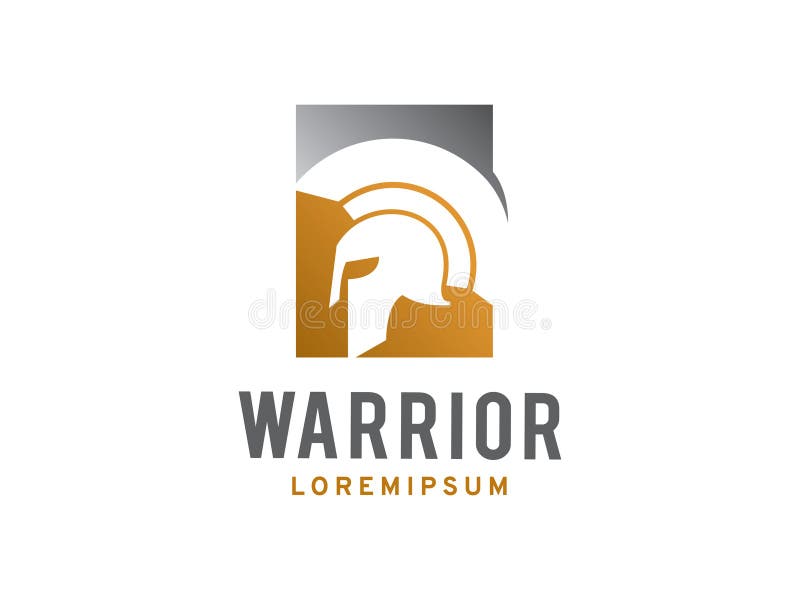 Warrior Logo Symbol or Icon Template Stock Vector - Illustration of ...