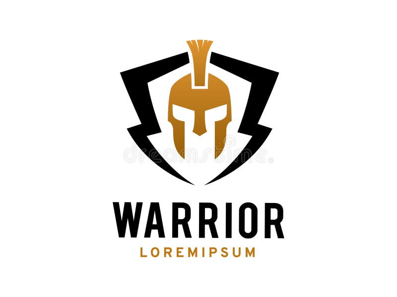 Warrior Logo Symbol or Icon Template Stock Vector - Illustration of ...