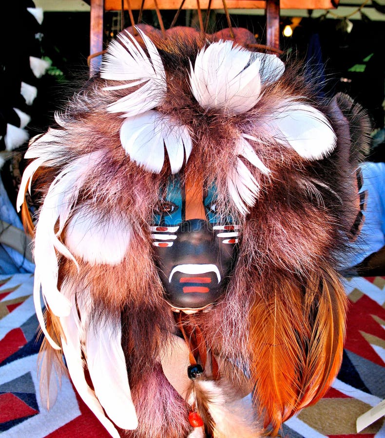Warrior mask stock image. Image of face, ethnic, america - 23663699