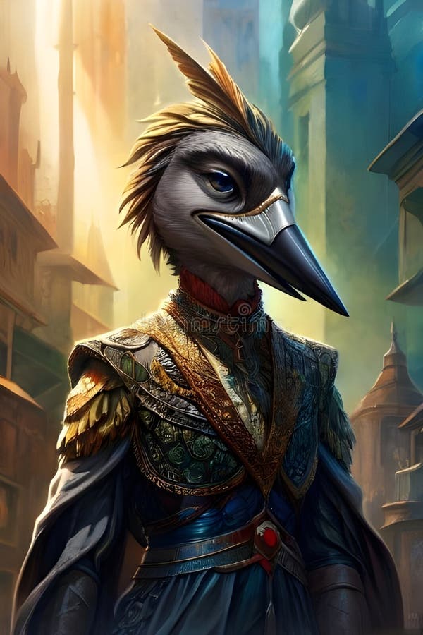 Warrior of the Night Sky stock illustration. Illustration of statue ...