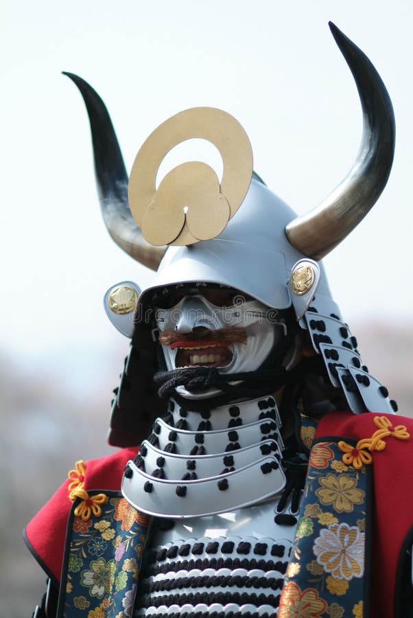 Samurai Armor. Armor of Japanese Warlord Stock Photo - Image of ...