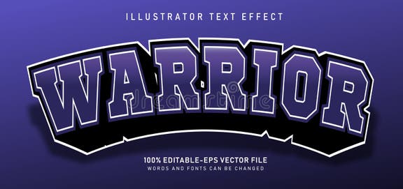Warrior Graphic Font Stock Illustrations – 2,781 Warrior Graphic Font ...