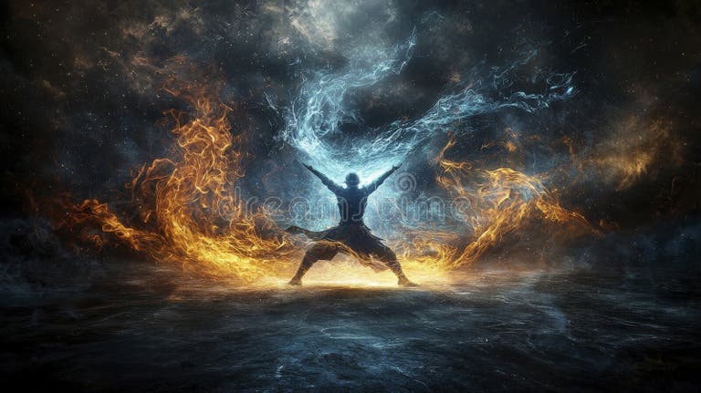 Warrior Training in Celestial Realms High Heavens Digital Art Cosmic ...